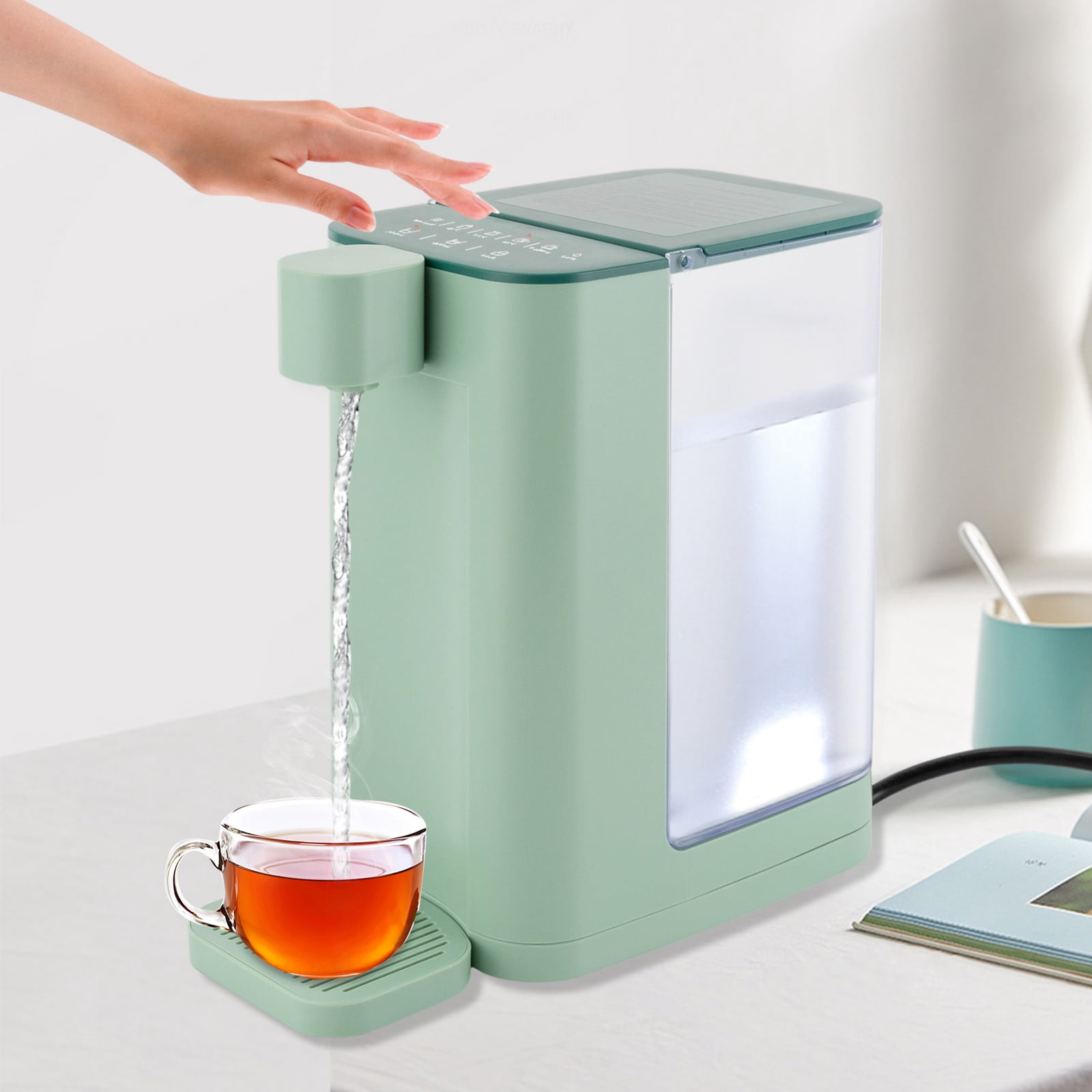YIYIBYUS 3L Instant Hot Water Dispenser, 1600W Electric Kettles for ...