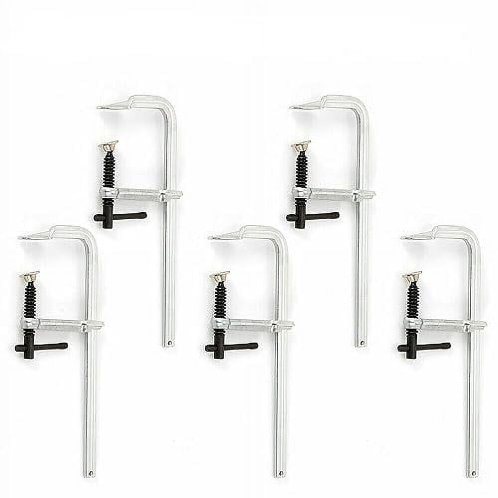 YIYIBYUS 5Pcs Bar Clamps Set, Cast Steel Welding Clamp Industrial ...