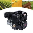 YIYIBYUS 7.5HP 4-Stroke Engine Motor Gasoline Engine OHV Go-karts Gas Motor Forced Air Cooling ...