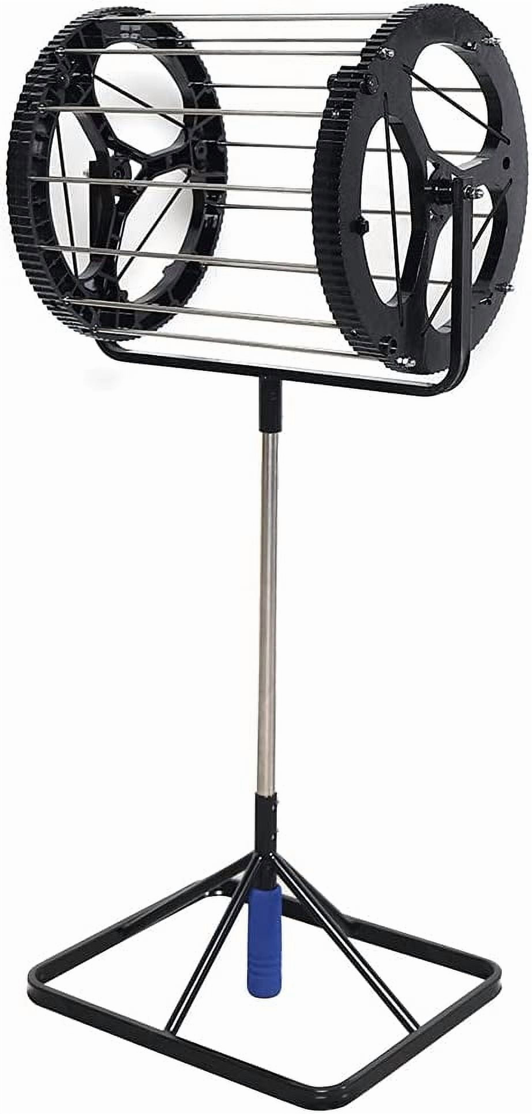 YIYIBYUS Automatic Tennis Ball Picker, 55 Large Capacity Stainless ...