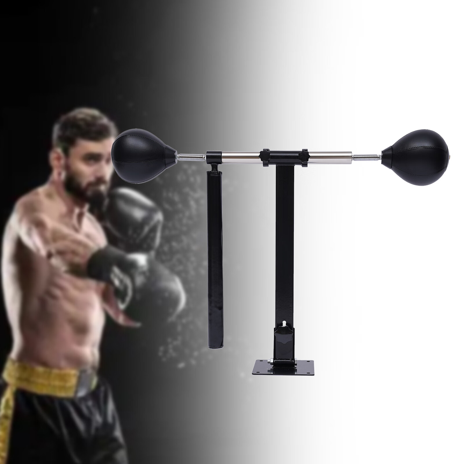 YIYIBYUS Boxing Speed Ball 360° Reflex Rod Adjustable Training Fitness ...