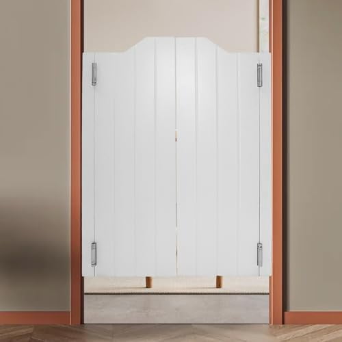 YIYIBYUS Cafe Swinging Doors,Natural Wood Saloon Swinging Two-Way ...