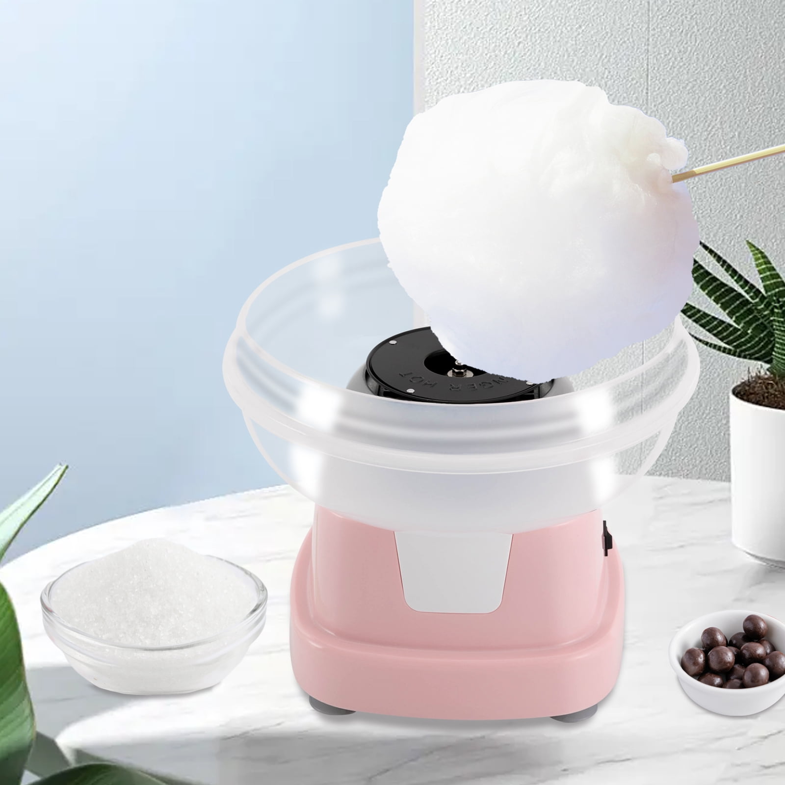 YIYIBYUS Cotton Candy Maker Countertop Candy Floss Maker DIY ...