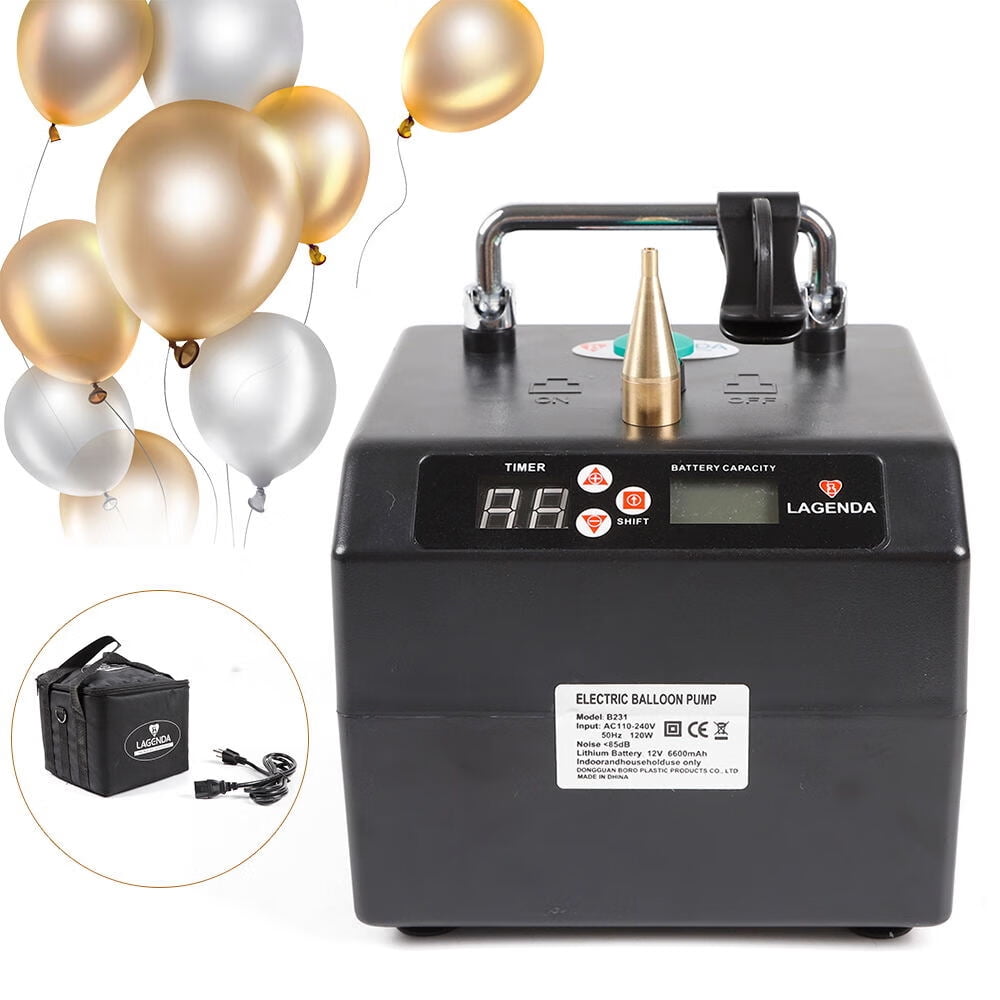 YIYIBYUS Portable Air Machine Balloon Inflator with Timer, Electric ...