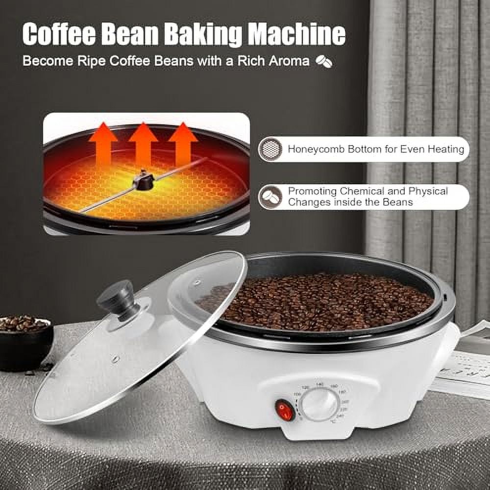 YIYIBYUS Electric Coffee Roaster Machine for Home Use,110V 800W ...