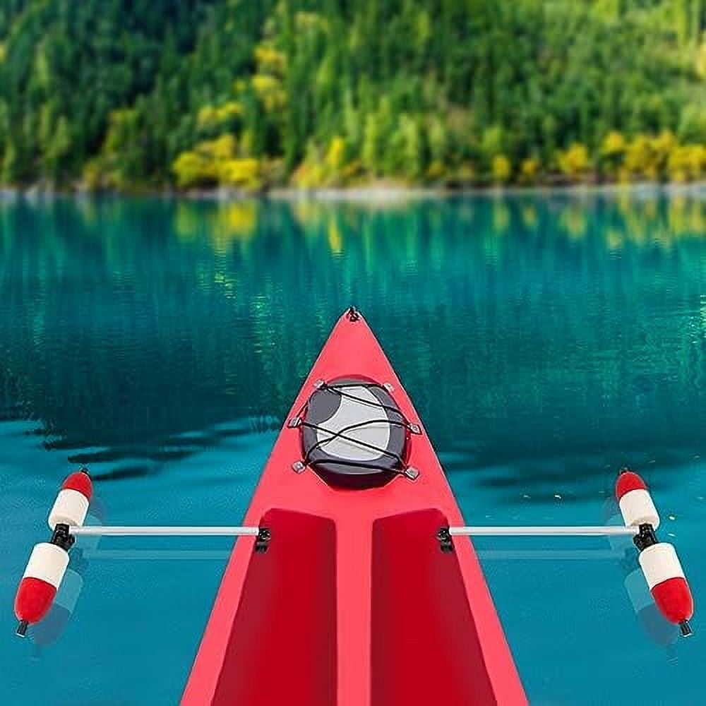 YIYIBYUS Kayak Outrigger Stabilizer Kit,Marine Boat Kayak Canoe PVC ...