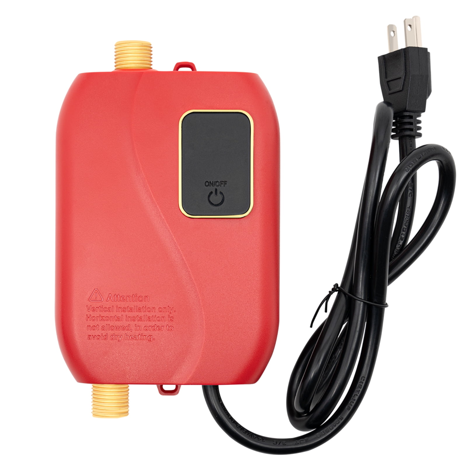 YIYIBYUS Kitchen Electric Hot Tankless Water Heater 110V Mini Instant ...