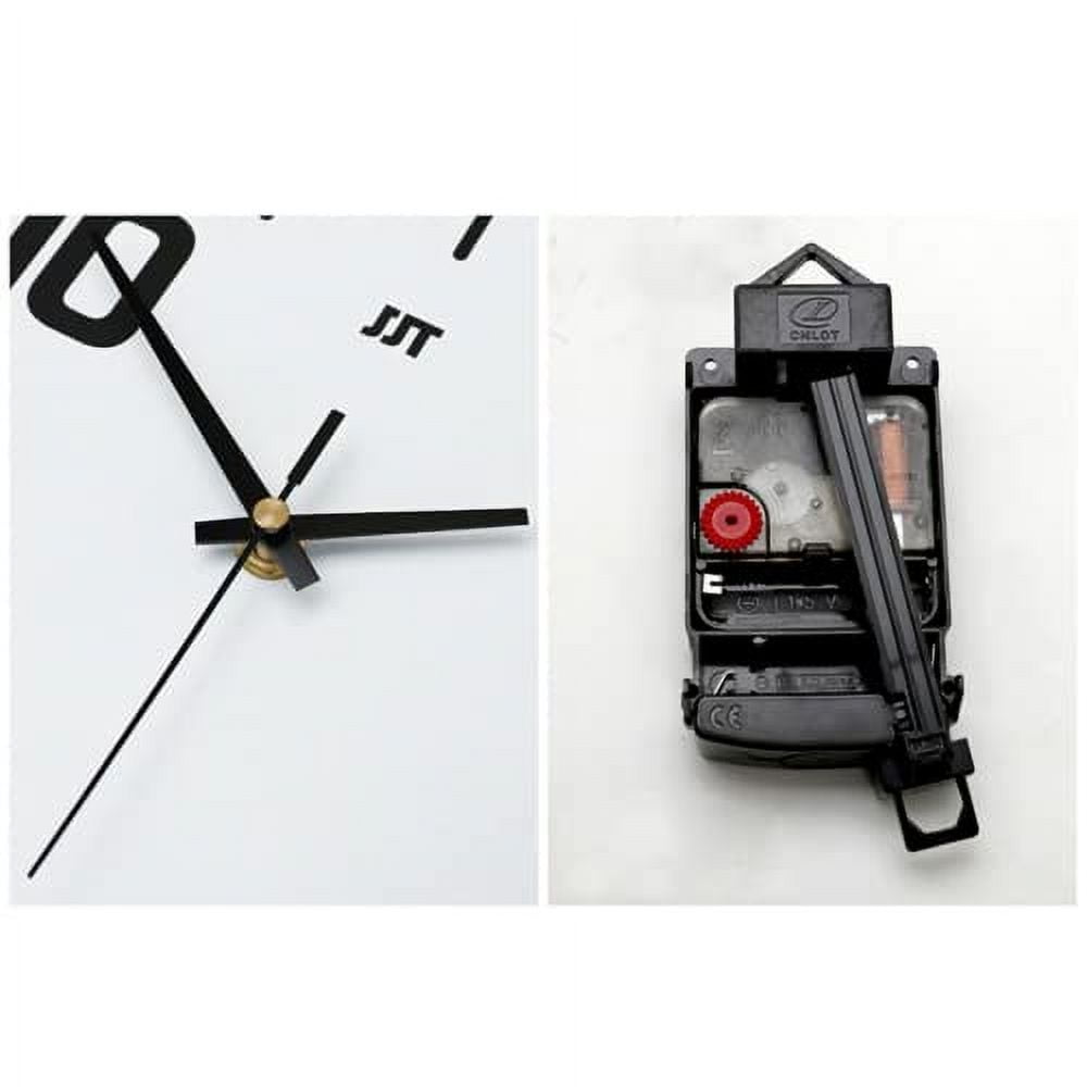 YIYIBYUS Mirror Surface Large Modern Pendulum Silent Wall Clock DIY ...