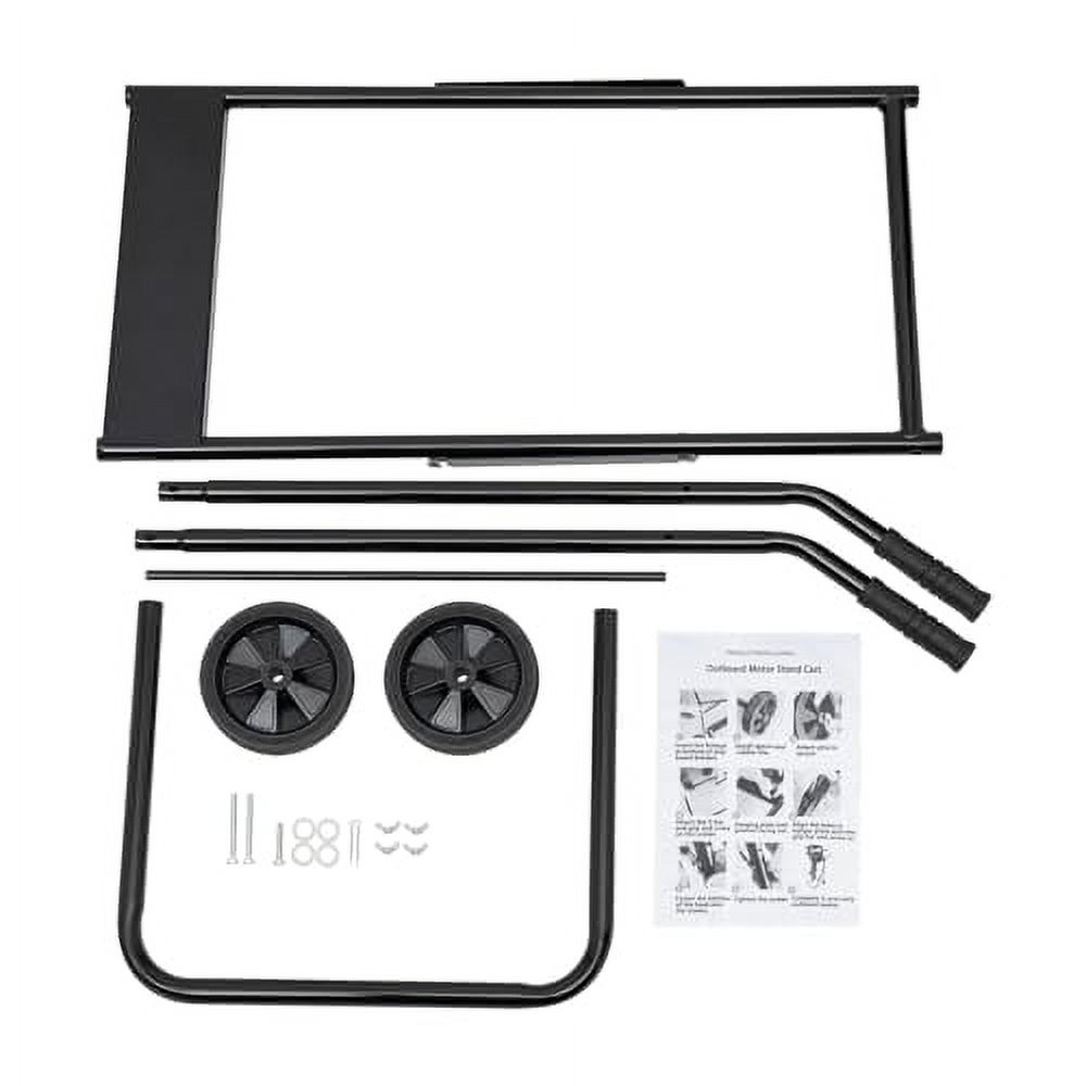 YIYIBYUS Outboard Motor Stand Cart154 LBS Heavy Duty Engine Stand Heavy ...