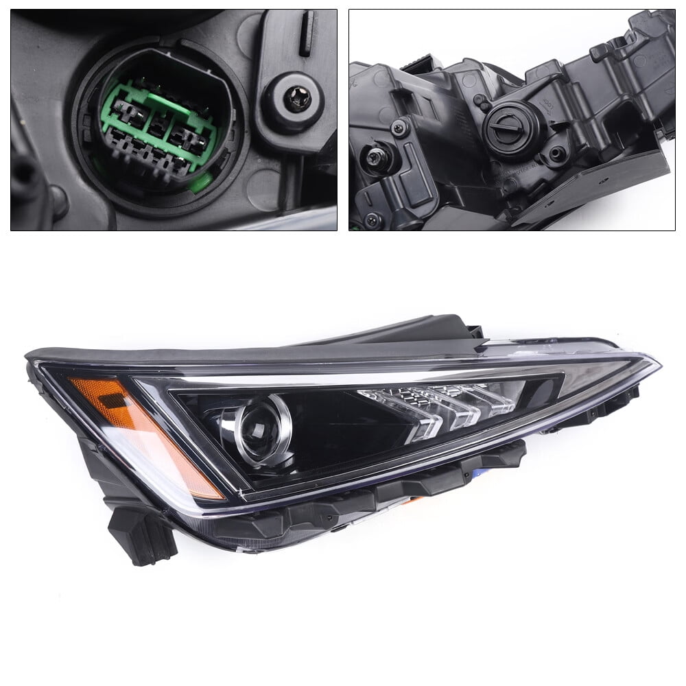 YIYIBYUS Right Halogen Projector Headlight Headlamp Passenger Side For ...