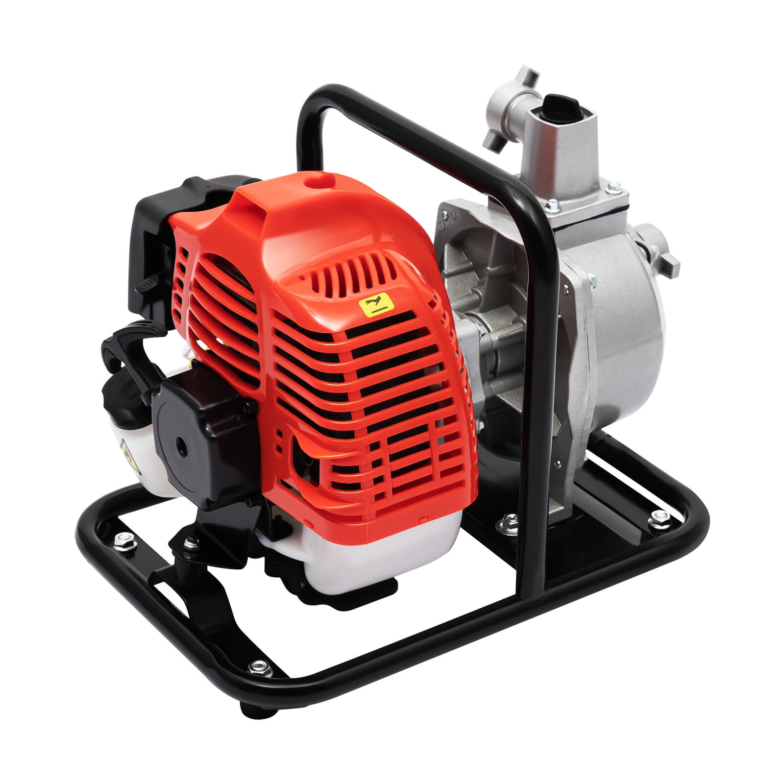 YIYIBYUS Water Pump 1" 43CC Gasoline Water Transfer Pump 2 Stroke 1.7HP ...