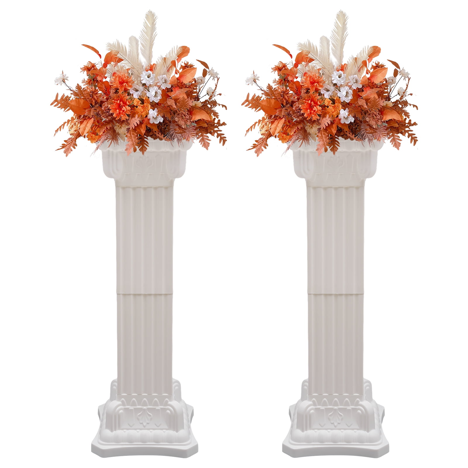 YIYIBYUS Wedding Roman Column Sculpture Decorative Wedding Landscaping ...