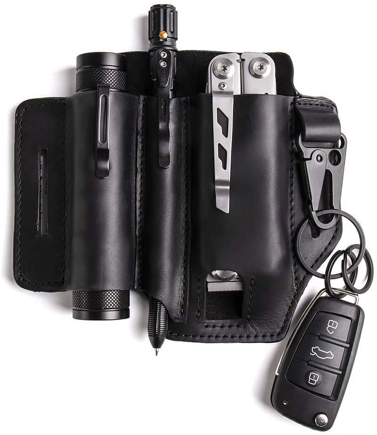 YIYOUZQT Leather Sheath for Belt, Tool Leather Sheath for Knife, Knife ...