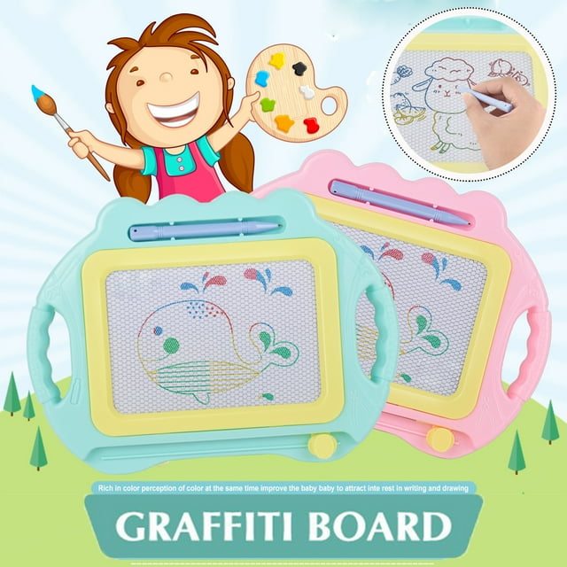 YIYOUZQT Magnetic Drawing Board Toddler Toys for Boys Girls, Erasable ...