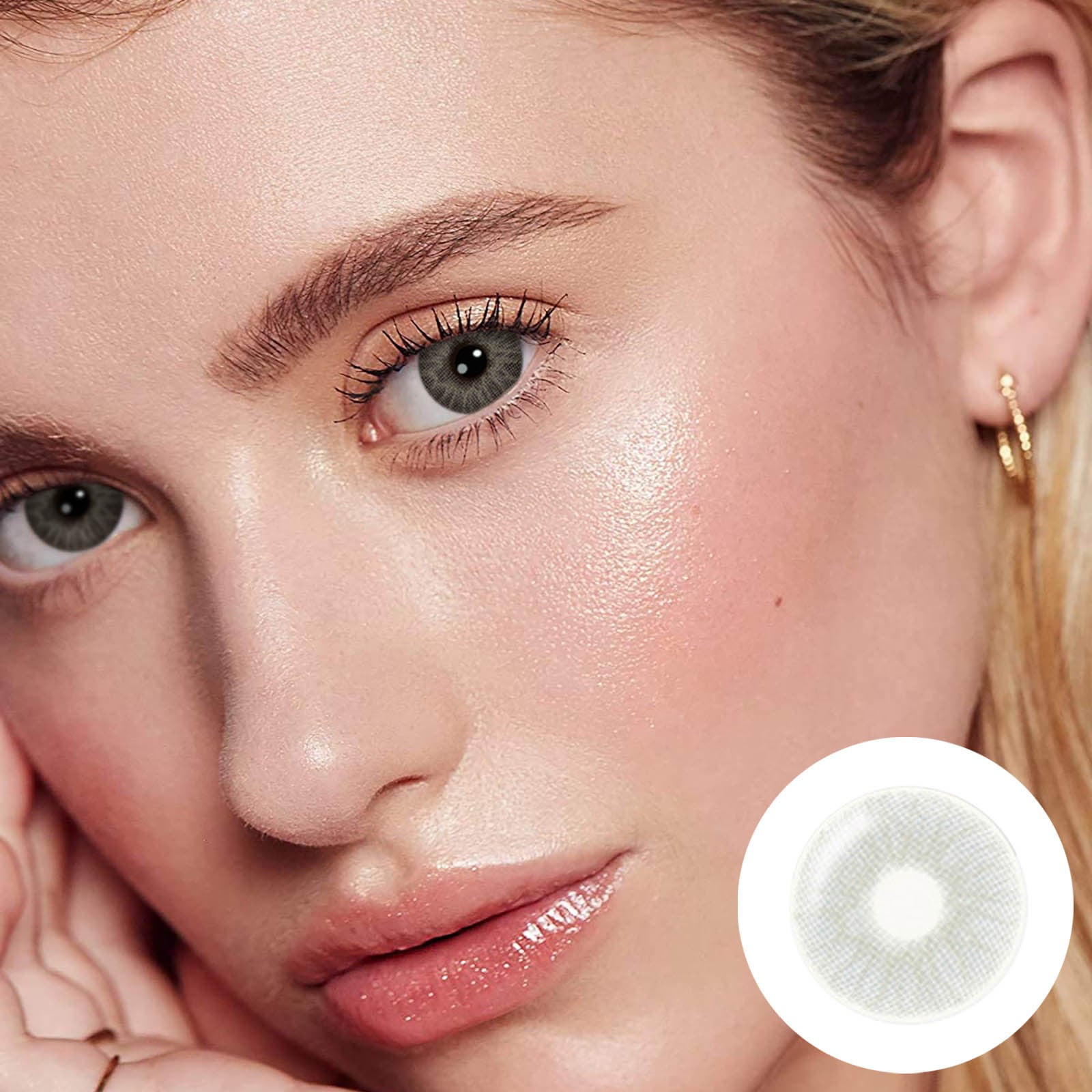 Colored Contact Lenses Holder Box Portable Color Contacts Lens Case ...