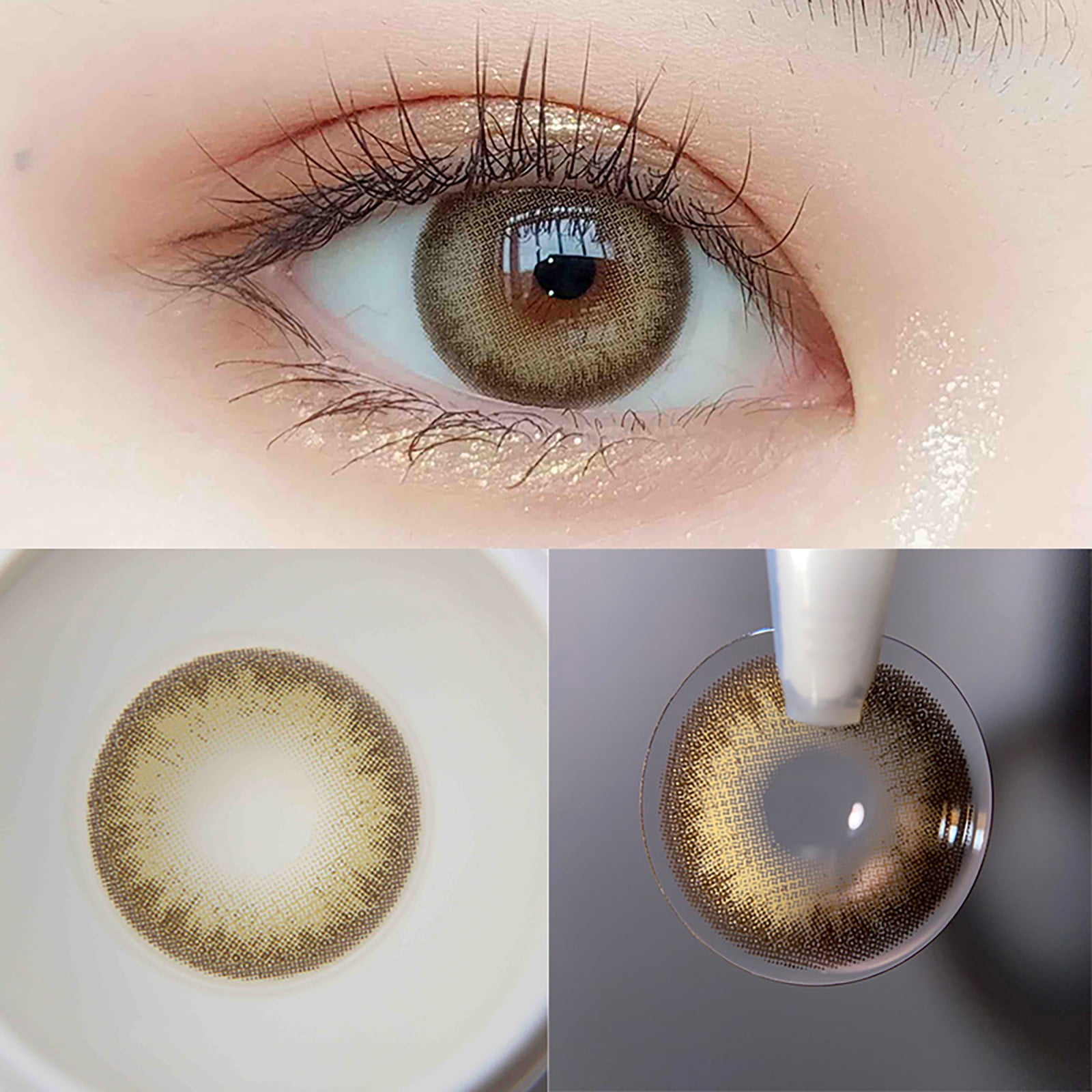 Colored Contact Lenses Holder Box Portable Color Contacts Lens Case ...