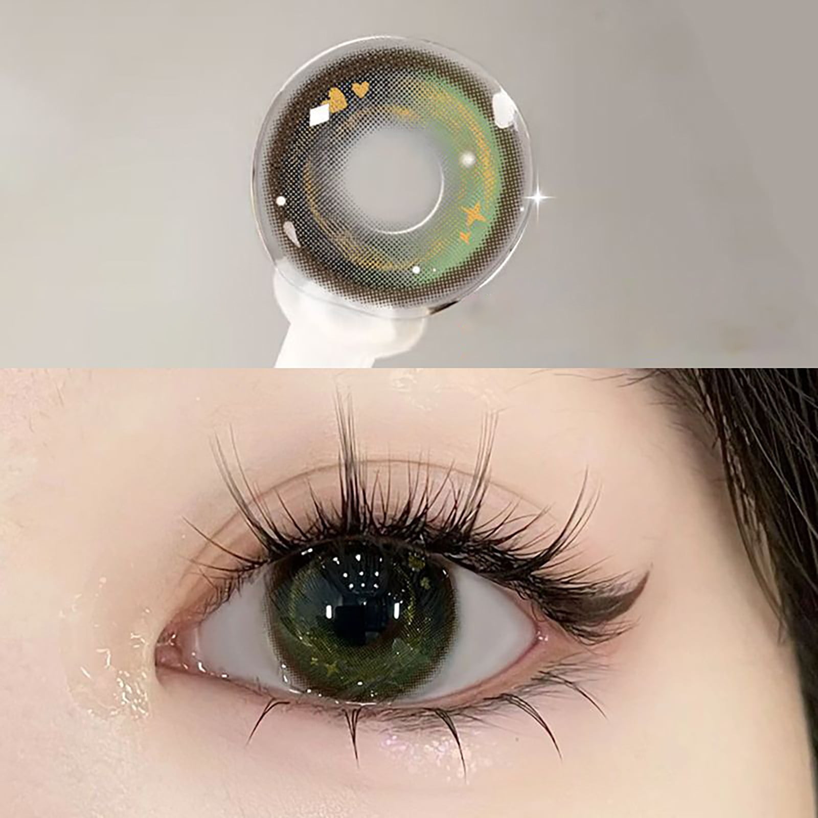 Colored Contact Lenses Holder Box Portable Color Contacts Lens Case ...