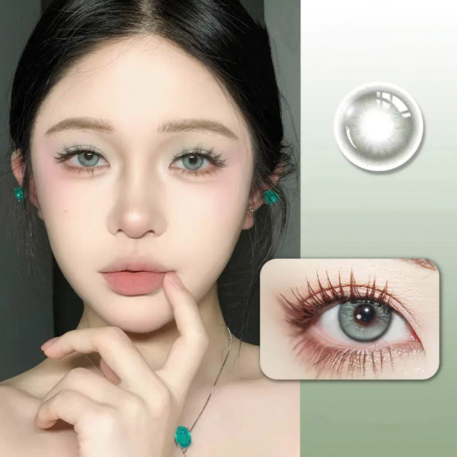 Colored Contact Lenses Holder Box Portable Color Contacts Lens Case ...