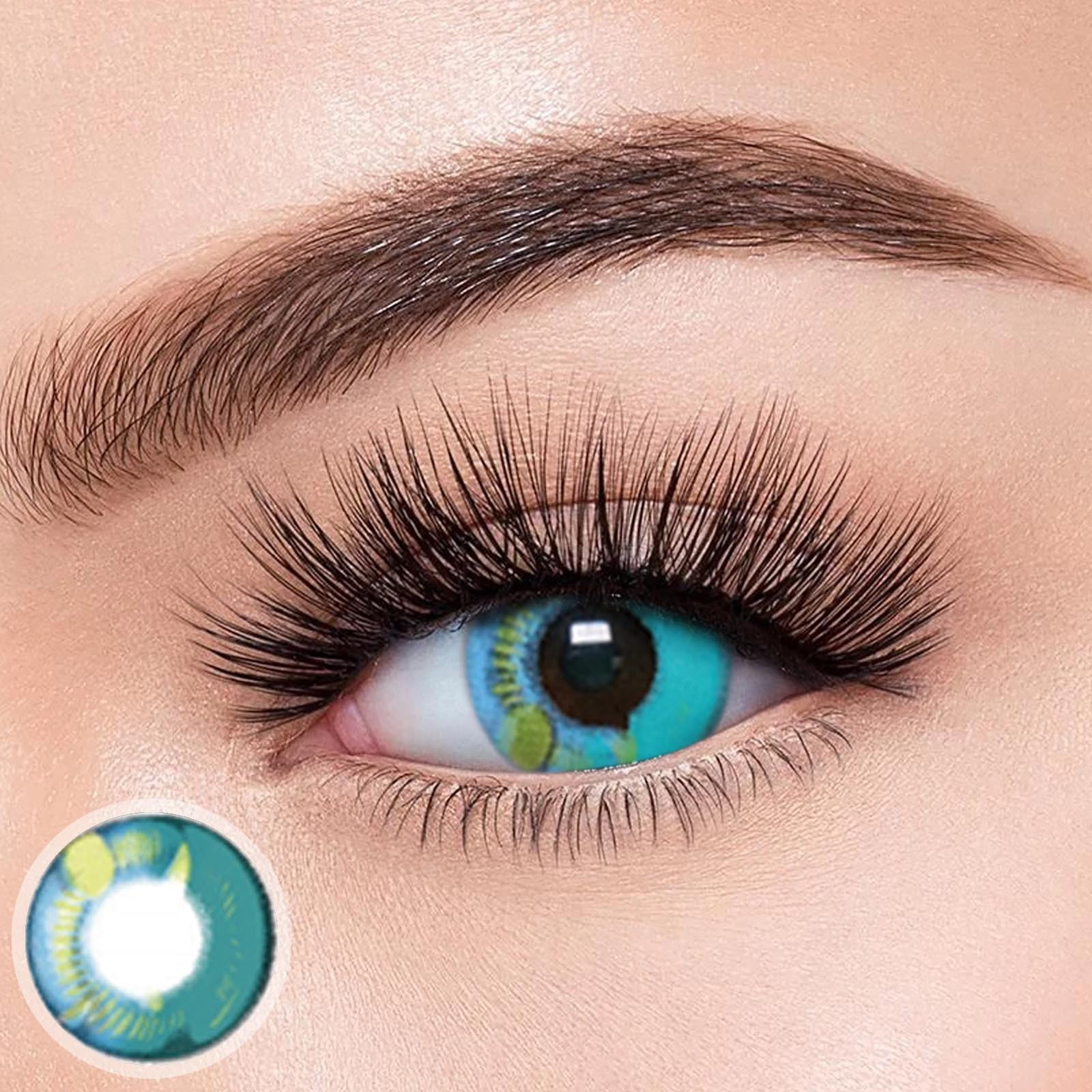 Colored Contact Lenses Holder Box Portable Color Contacts Lens Case ...