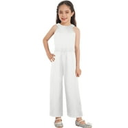 Justice Girls Flutter Sleeve Button Front Jumpsuit, Sizes XS-XLP ...