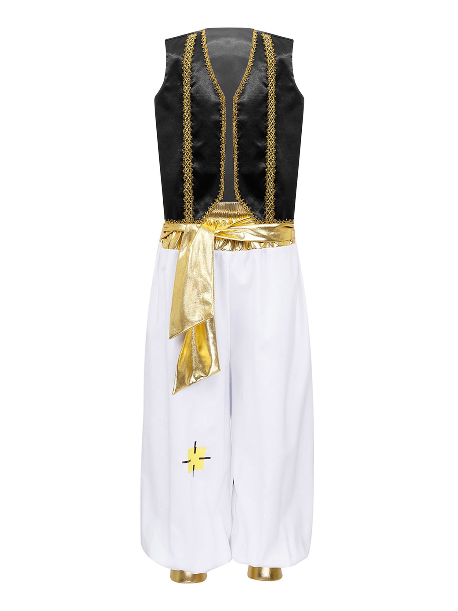 YIZYIF Kids Boys Arabian Prince Outfit Masquerade Party Fancy Dress ...