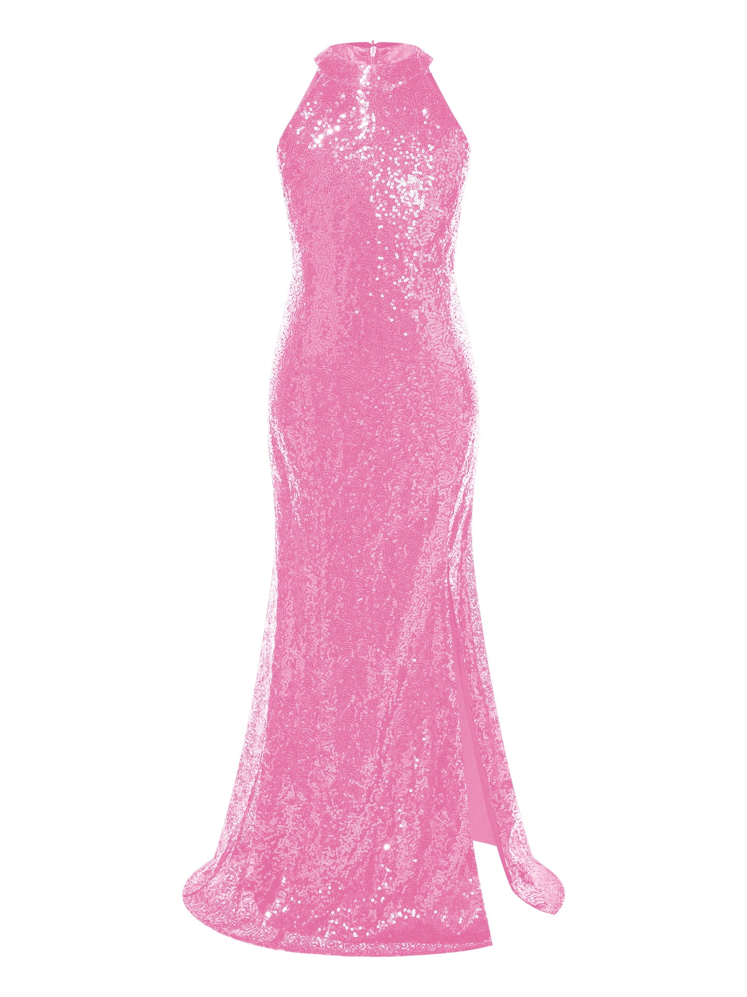 YIZYIF Kids Girls Mermaid Dress Allover Sequins Fish Tail Maxi Dress ...