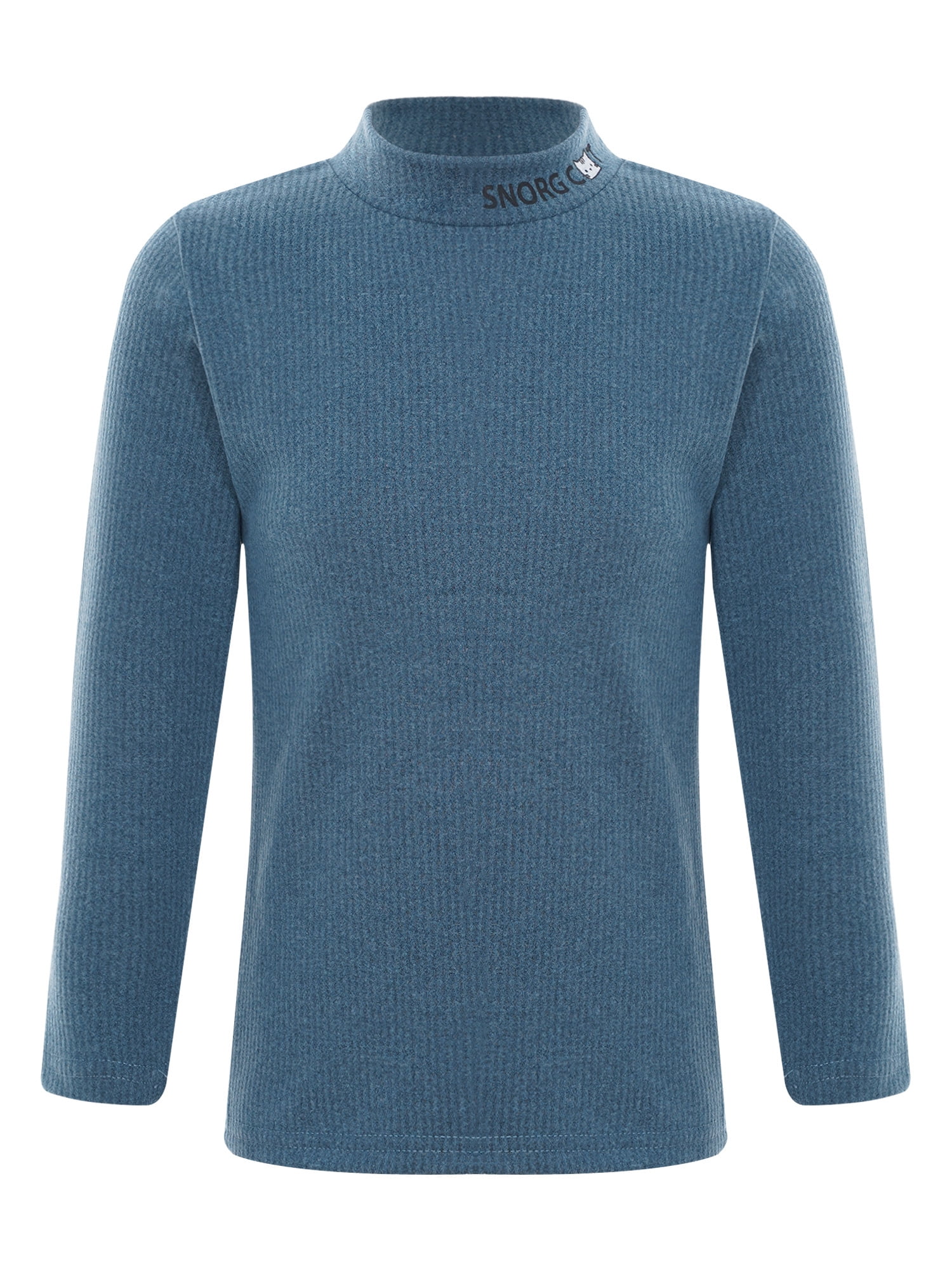 YIZYIF Kids Girls Warm Ribbed Thermal Underwear Long Sleeve Solid Color ...