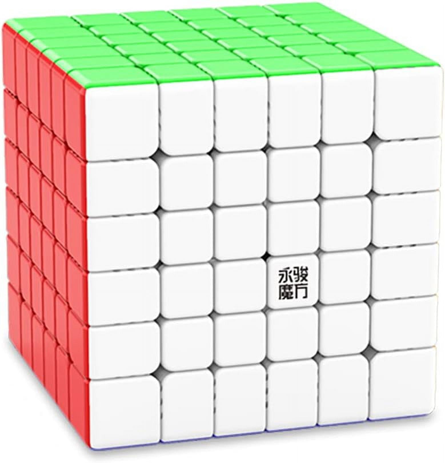 YJ YUSHI 6x6x6 Magnetic Magic Cube YongJun Speed Stickerless magic cube ...