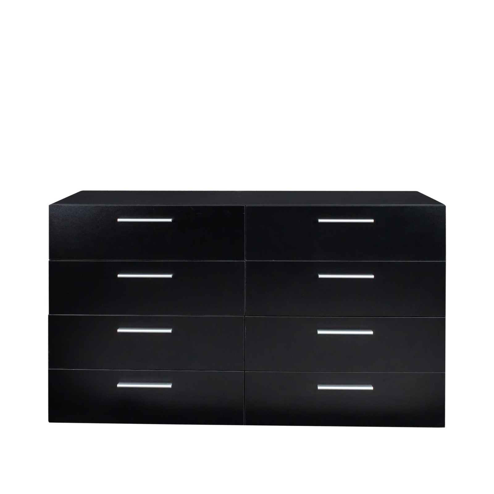 YJETYH 8-drawer double dressing table - P2 grade 15MM particle board ...