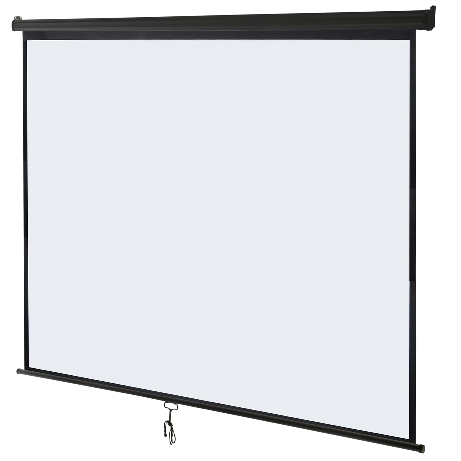 YJETYH Home high-definition projection screen 120 inch 1:1 manual pull ...
