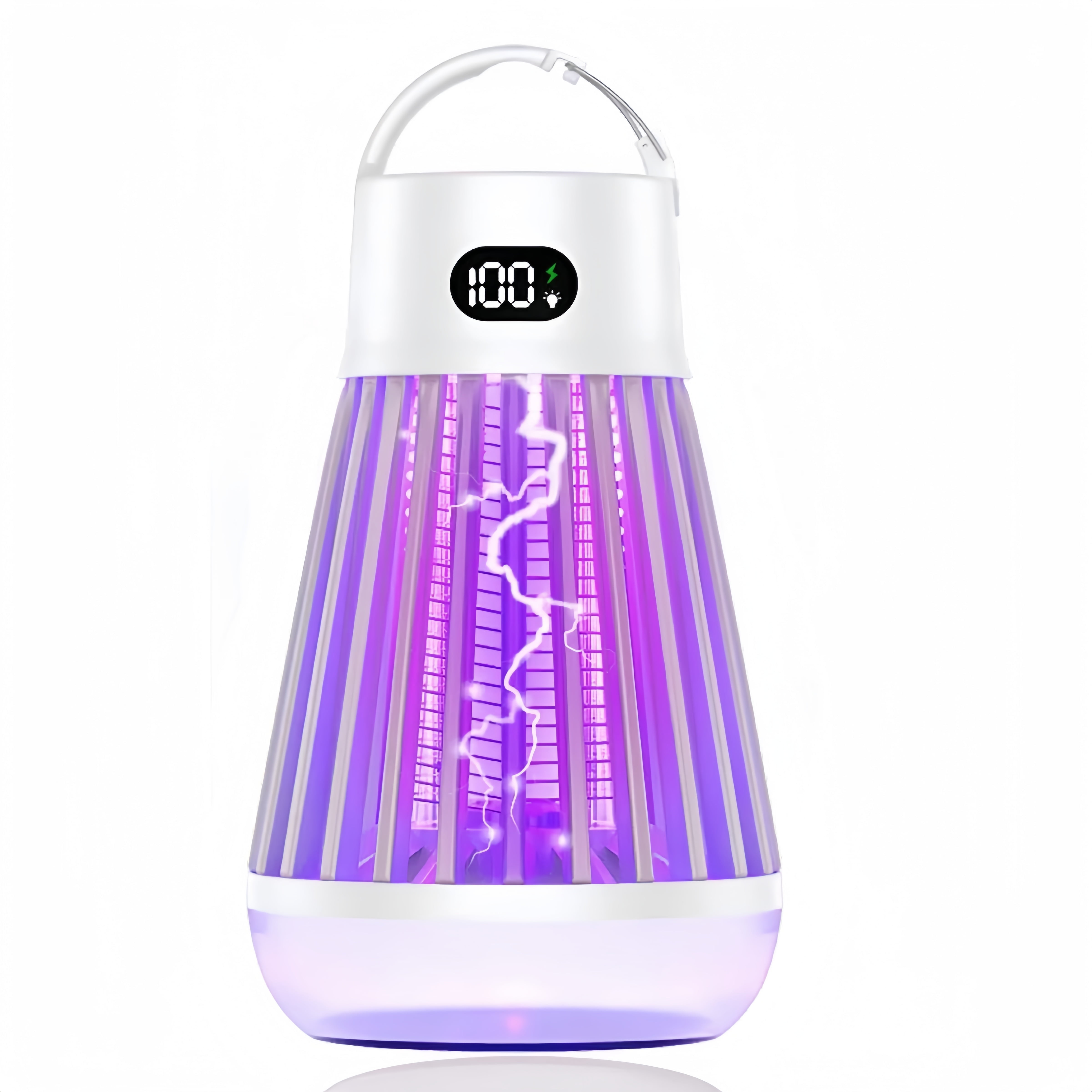 YJJSKEJI 2.0 Portable Bug Zapper, Indoor & Outdoor, Cordless ...