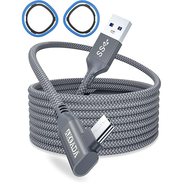 YJJSKEJI 20 FT Link Cable for 0culus Quest 3, Link Cable for 0culus ...