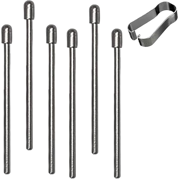 YJJSKEJI 6 Pack Metal Tips Compatible with Kindle Scribe Pen Compatible ...