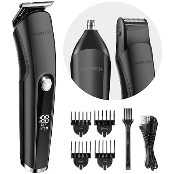 YJJSKEJI Beard Hair Clippers for Men Nose Hair Trimmer Micro Shavers 3 ...