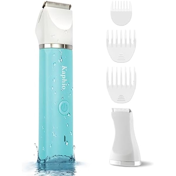 YJJSKEJI Bikini Trimmer for Women Pubic Hair: 2 in 1 Eletctric Razors ...