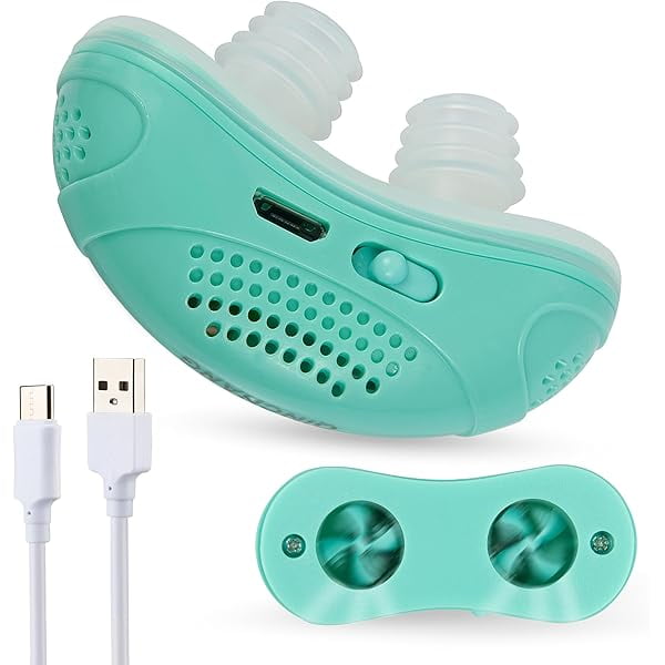 YJJSKEJI Electric Anti Snoring Devices, Mini Machine, Airing Micro for ...