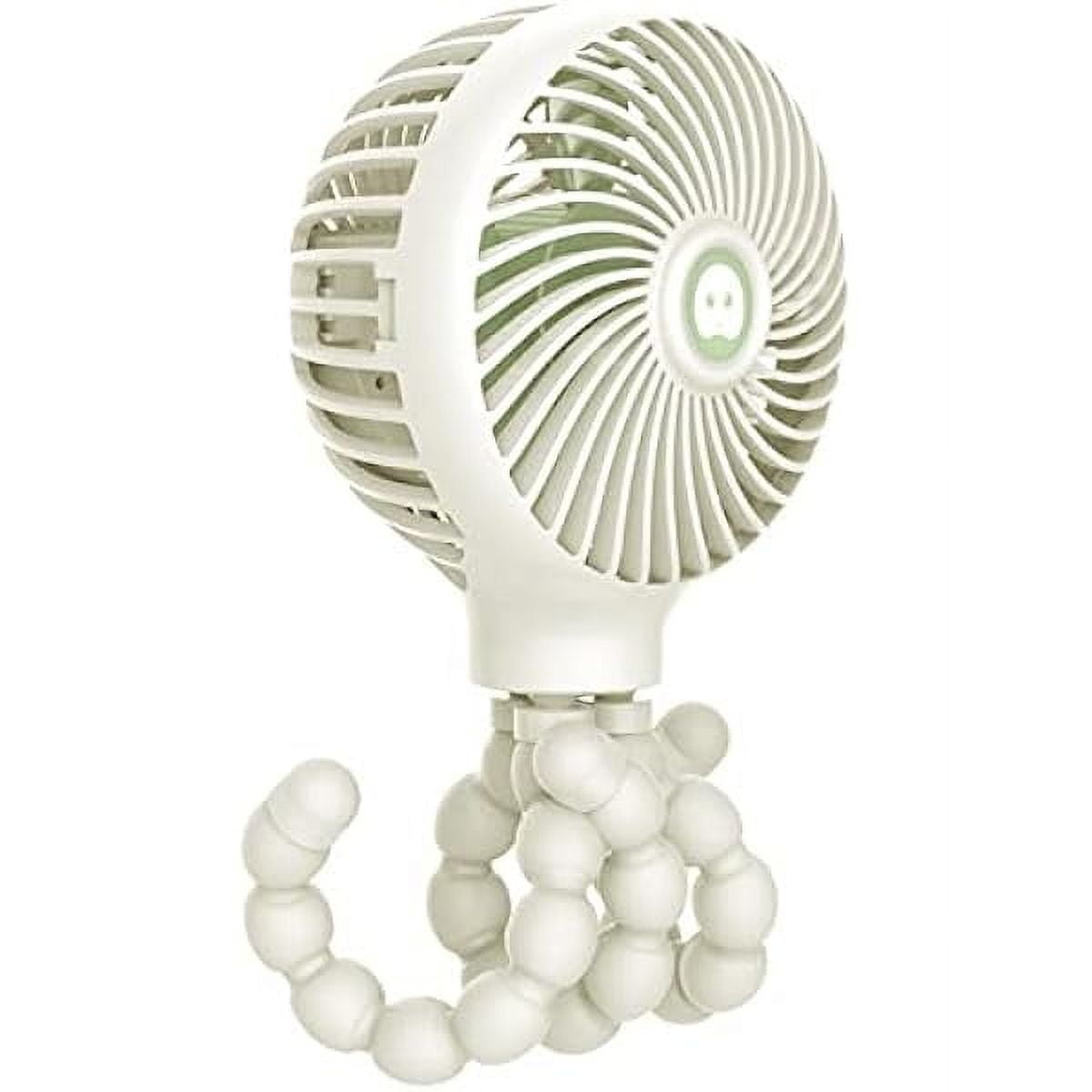 YJJSKEJI Mini Handheld Stroller Fan, Personal Portable Baby Fan with ...