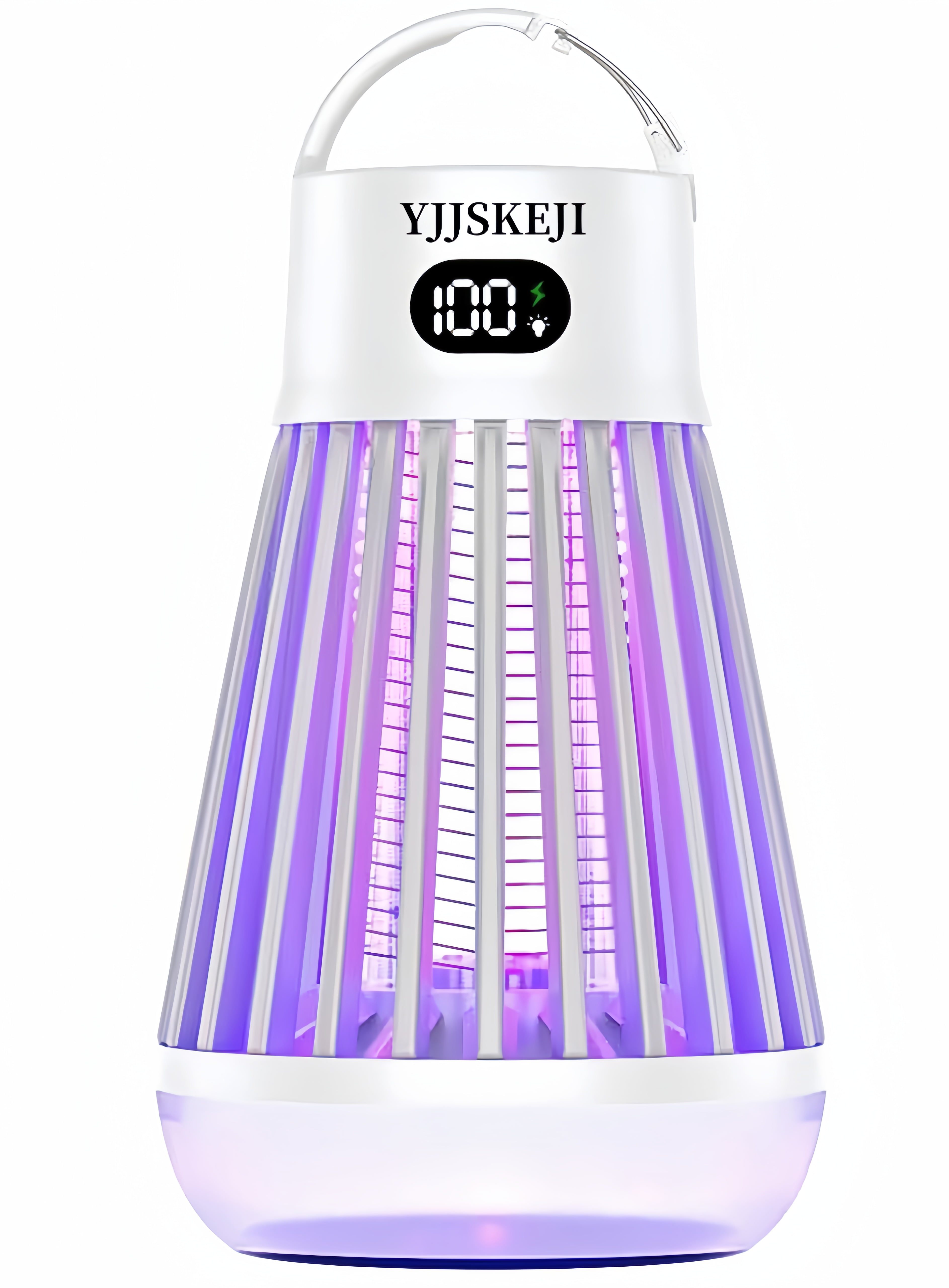 YJJSKEJI Portable Bug Zapper, Indoor/Outdoor, Cordless, Rechargeable ...