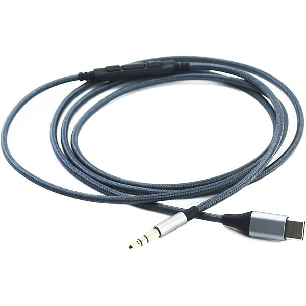 YJJSKEJI USB C to 3.5mm Audio Cable Compatible with Skullcandy Hesh ANC ...