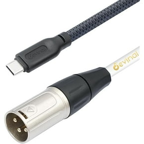 USB to XLR Microphone Converters and Audio Cables for Recording