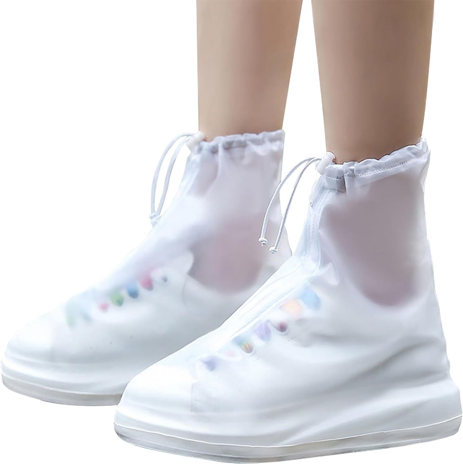 YJJWYY Rain Shoe Covers Waterproof for Men Women Shoe Boots Galoshes ...
