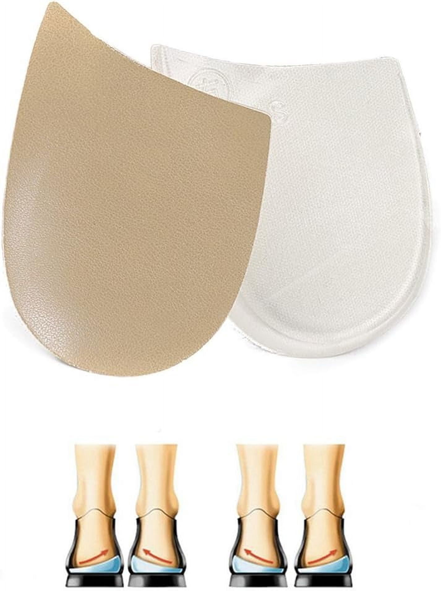 YJJWYY Type Leg Orthotic Insole, Gel Halfsphere Heel Support Inserts ...