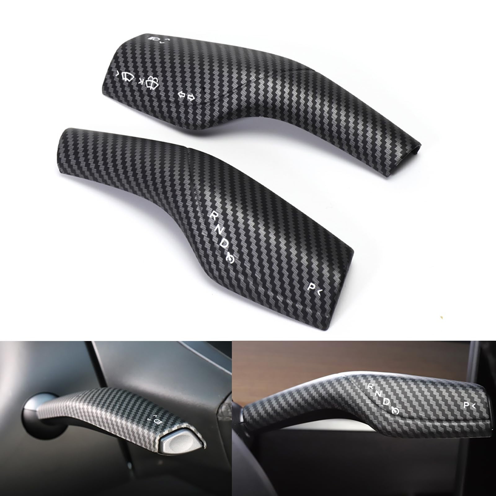 YJMOTOR Fit Steering Wheel DC20 Column Cover for Tesla Model 3 Model Y ...