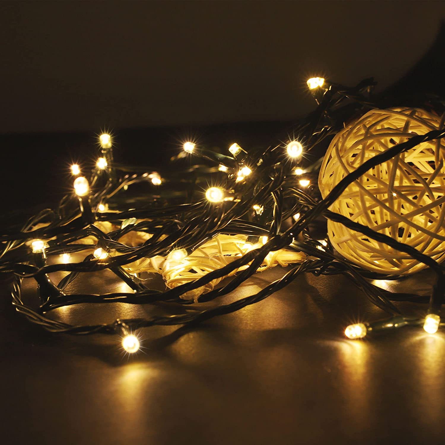 YJYASX-100-1000 LED Christmas Lights, Low Voltage Fairy String Lights ...