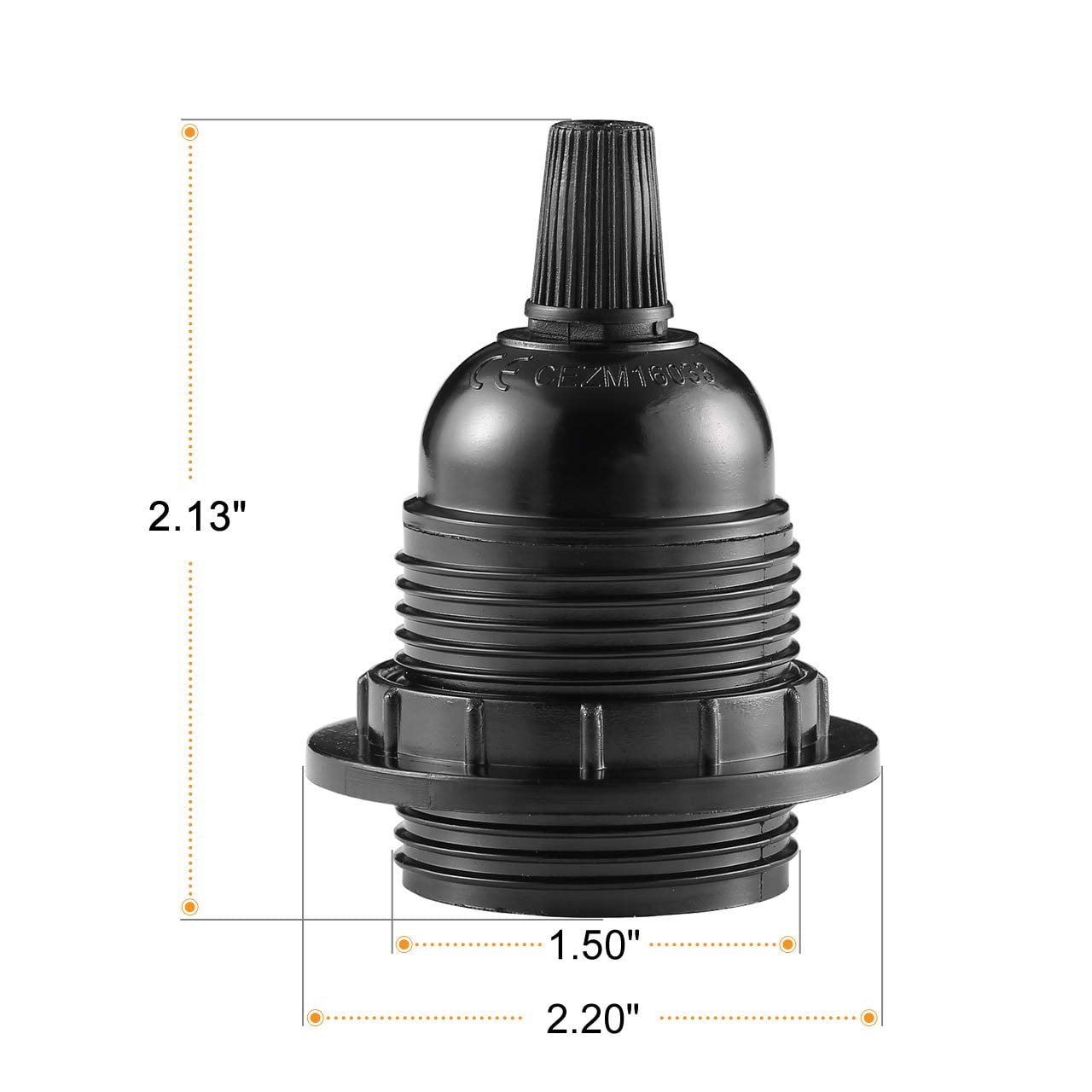 YJYASX-18-Pack E27/E26 Light Sockets - Replacement Socket, Light Bulb ...