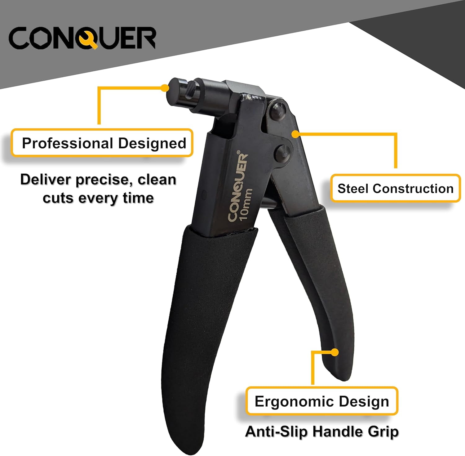 YJYCSAH-10mm Manual Hole Punch for Junction Boxes, Cable Entries, and ...