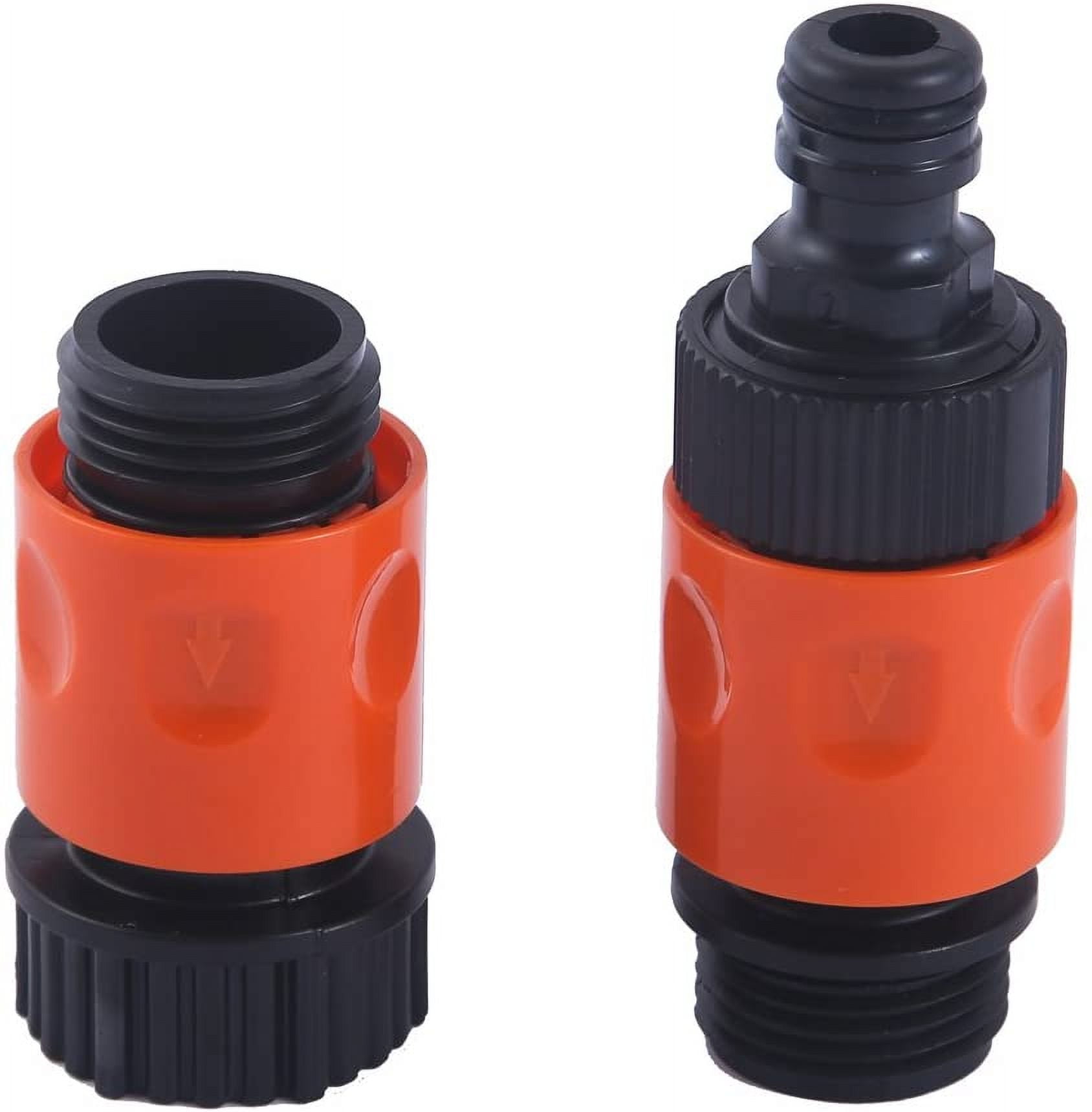 YJYCSAH-20 Pieces Plastic Garden Quick Connectors Garden Hose Connector ...