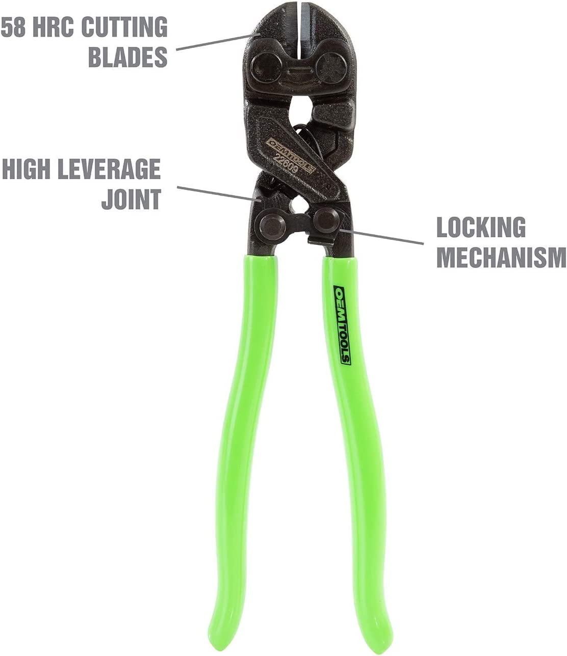 YJYCSAH-22609 8" Bolt Cutter, Wire Cutters Heavy Duty, Bolt Cutters for ...