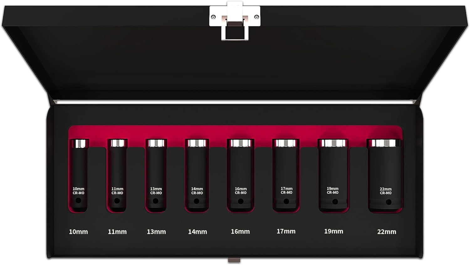 YJYCSAH-3/8" Drive Metric Deep Socket SetIncluding 8PCS Impact Sockets ...
