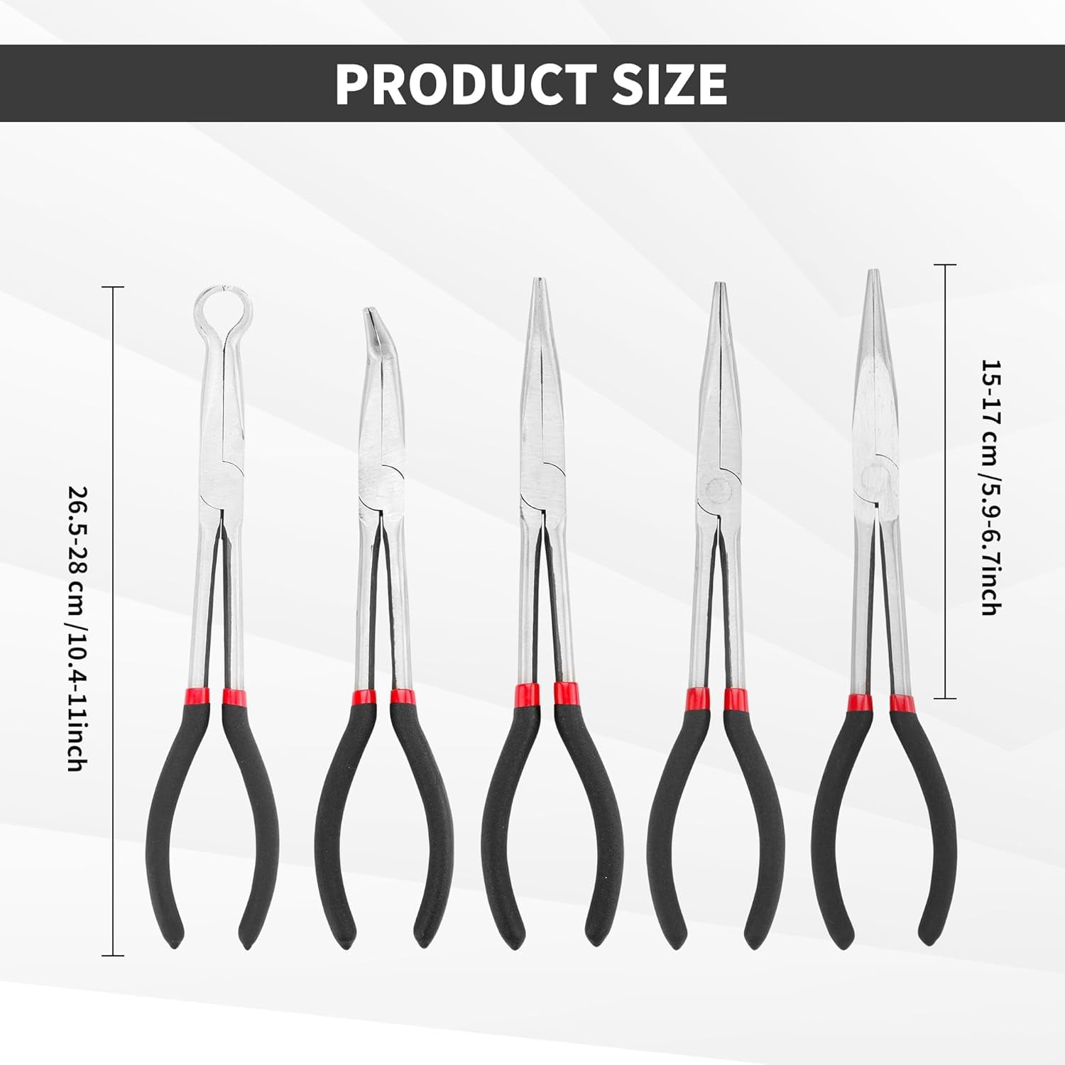YJYCSAH-5 Pack Spark Plug Wire Removal Pliers, 11 inch Spark Boot ...